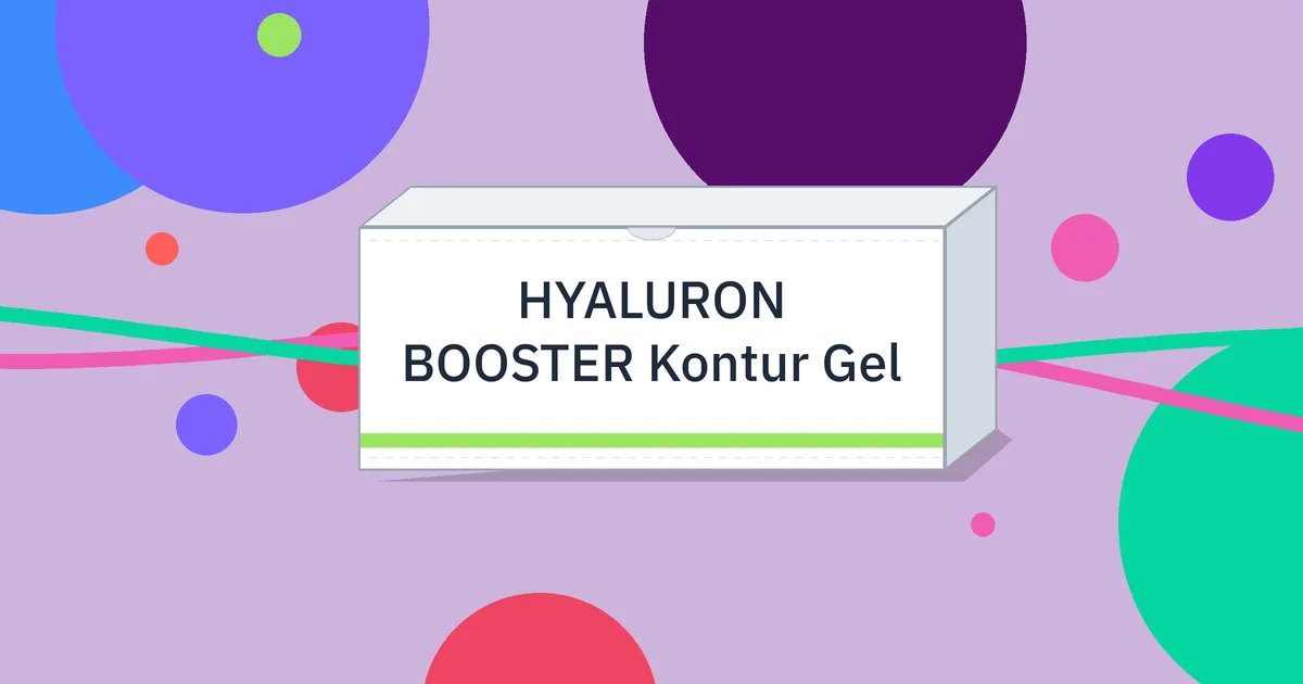 Symbolbild: Packung mit der Aufschrift HYALURON BOOSTER Kontur Gel (PZN 13967212) – Verfügbarkeit und Bezug in Apotheken in Frankfurt am Main