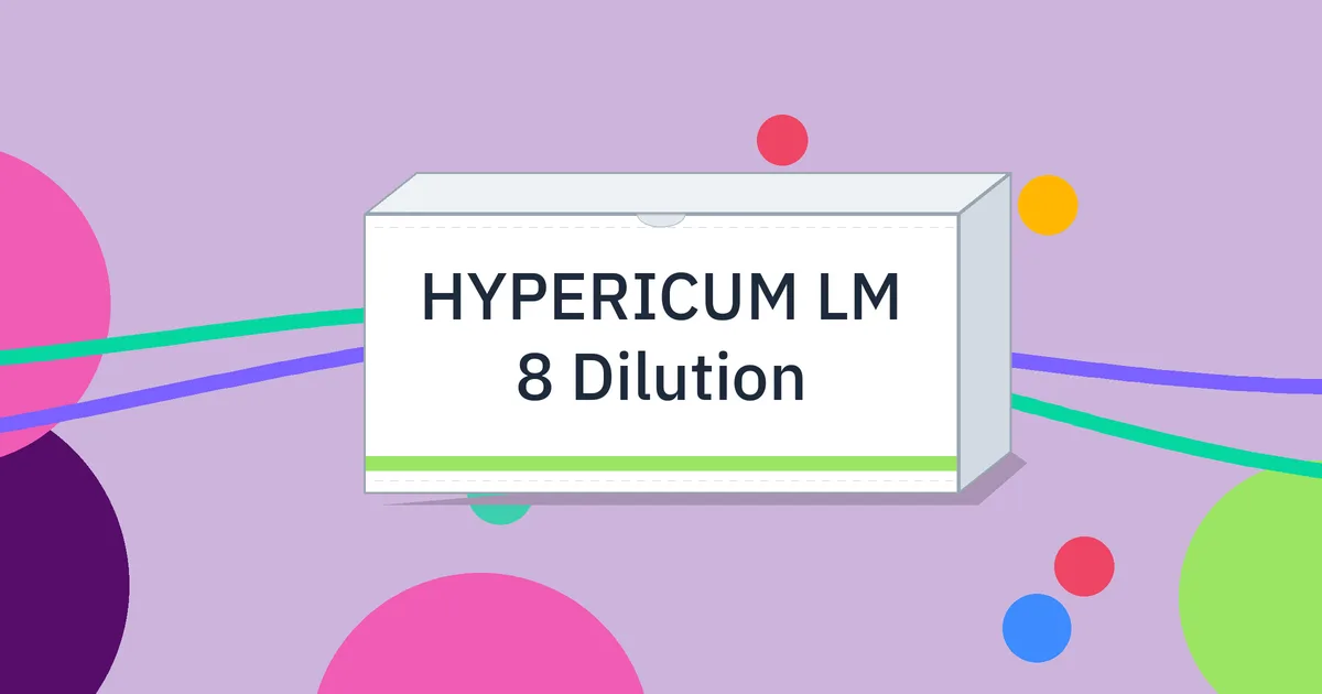 Symbolbild: Packung mit der Aufschrift HYPERICUM LM 8 Dilution (PZN 12890909) – Verfügbarkeit und Bezug in Apotheken in Frankfurt am Main