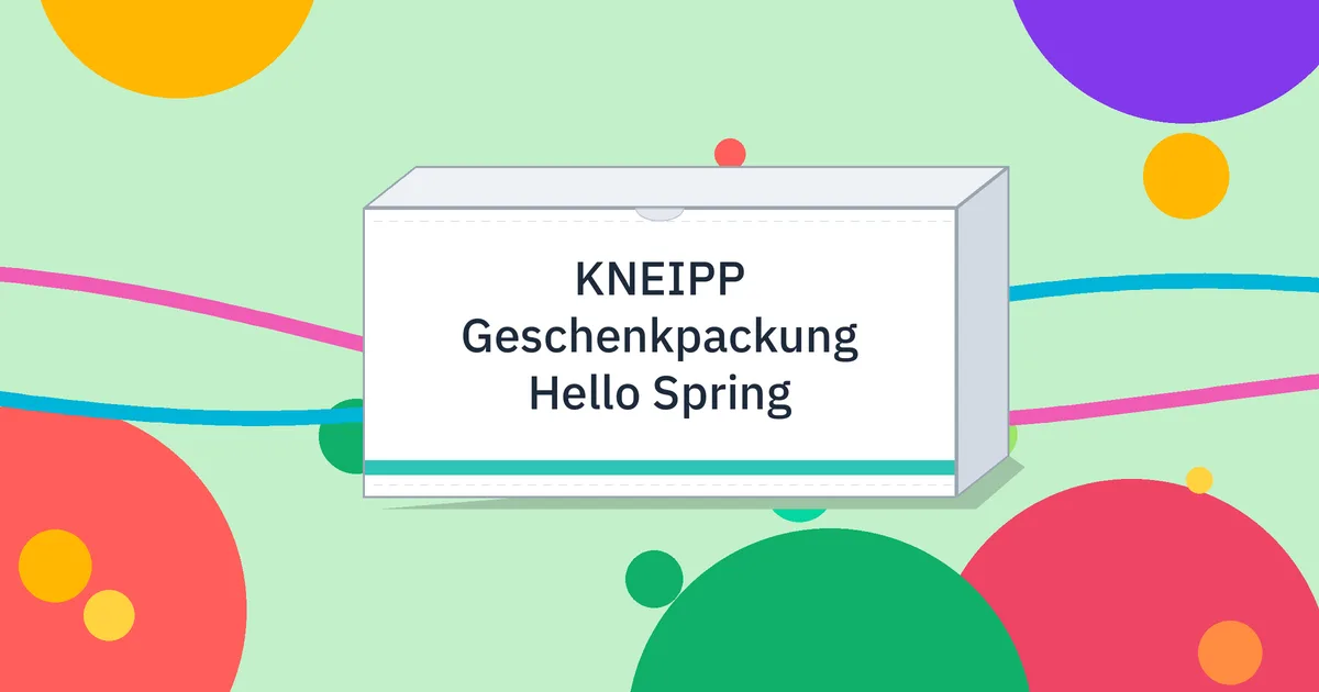 Symbolbild: Packung mit der Aufschrift KNEIPP Geschenkpackung Hello Spring (PZN 16142400) – Verfügbarkeit und Bezug in Apotheken in Frankfurt am Main