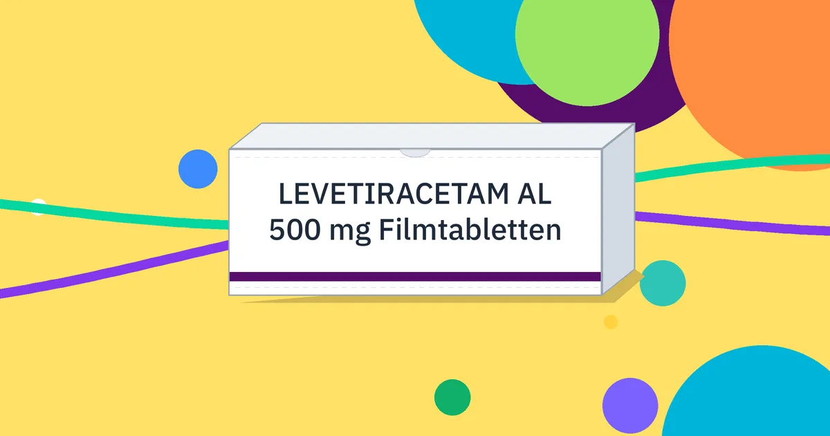 Symbolbild: Packung mit der Aufschrift LEVETIRACETAM AL 500 mg Filmtabletten (PZN 09228839) – Verfügbarkeit und Bezug in Apotheken in Frankfurt am Main