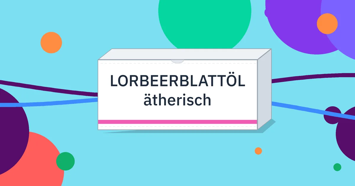 Symbolbild: Packung mit der Aufschrift LORBEERBLATTÖL ätherisch (PZN 15295024) – Verfügbarkeit und Bezug in Apotheken in Frankfurt am Main
