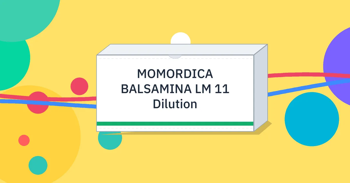 Symbolbild: Packung mit der Aufschrift MOMORDICA BALSAMINA LM 11 Dilution (PZN 13610237) – Verfügbarkeit und Bezug in Apotheken in Frankfurt am Main