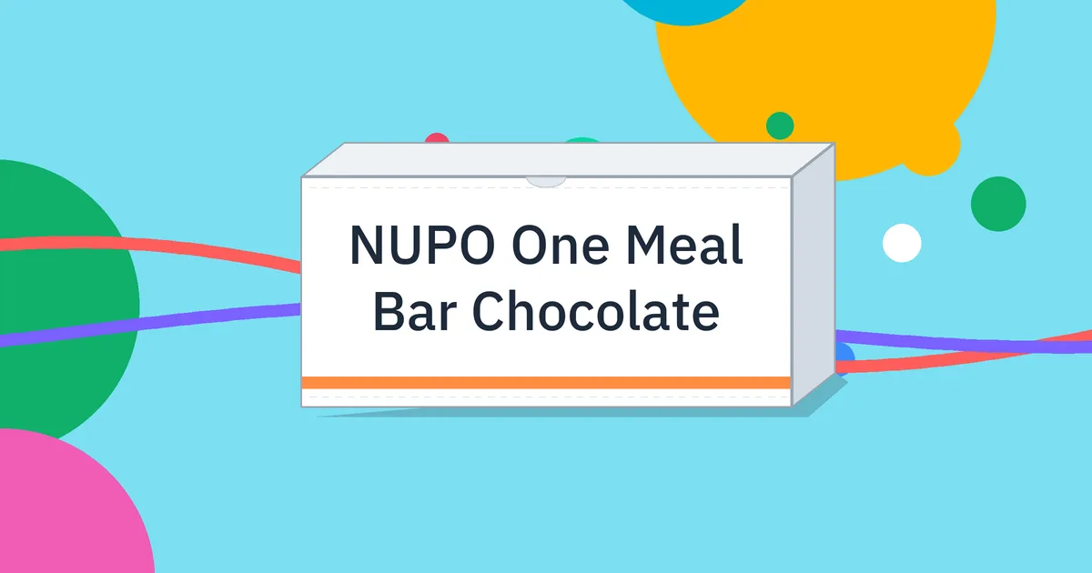 Symbolbild: Packung mit der Aufschrift NUPO One Meal Bar Chocolate (PZN 20894933) – Verfügbarkeit und Bezug in Apotheken in Frankfurt am Main