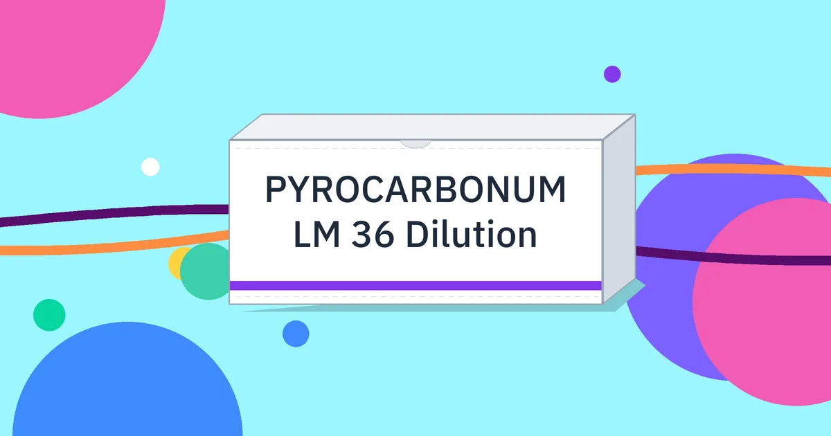 Symbolbild: Packung mit der Aufschrift PYROCARBONUM LM 36 Dilution (PZN 13672965) – Verfügbarkeit und Bezug in Apotheken in Frankfurt am Main
