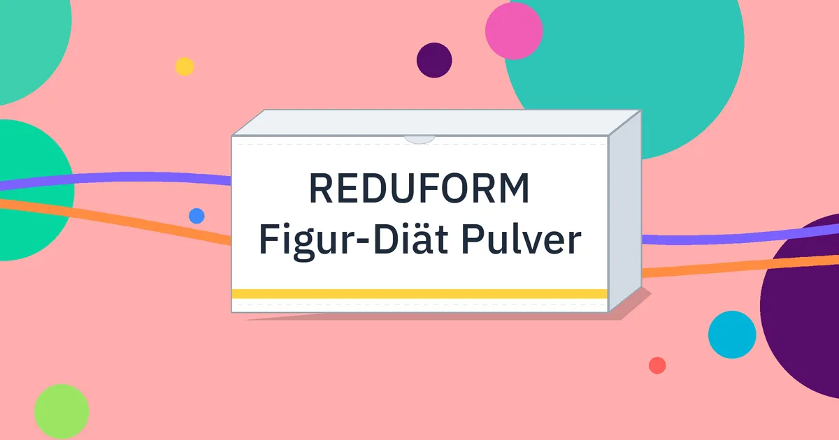 Symbolbild: Packung mit der Aufschrift REDUFORM Figur-Diät Pulver (PZN 00636040) – Verfügbarkeit und Bezug in Apotheken in Frankfurt am Main