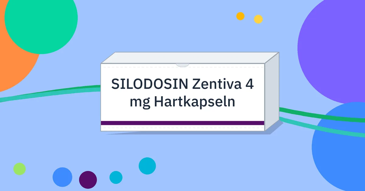 Symbolbild: Packung mit der Aufschrift SILODOSIN Zentiva 4 mg Hartkapseln (PZN 16010259) – Verfügbarkeit und Bezug in Apotheken in Frankfurt am Main