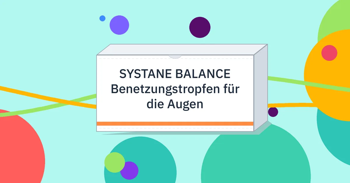 Symbolbild: Packung mit der Aufschrift SYSTANE BALANCE Benetzungstropfen für die Augen (PZN 07607544) – Verfügbarkeit und Bezug in Apotheken in Frankfurt am Main