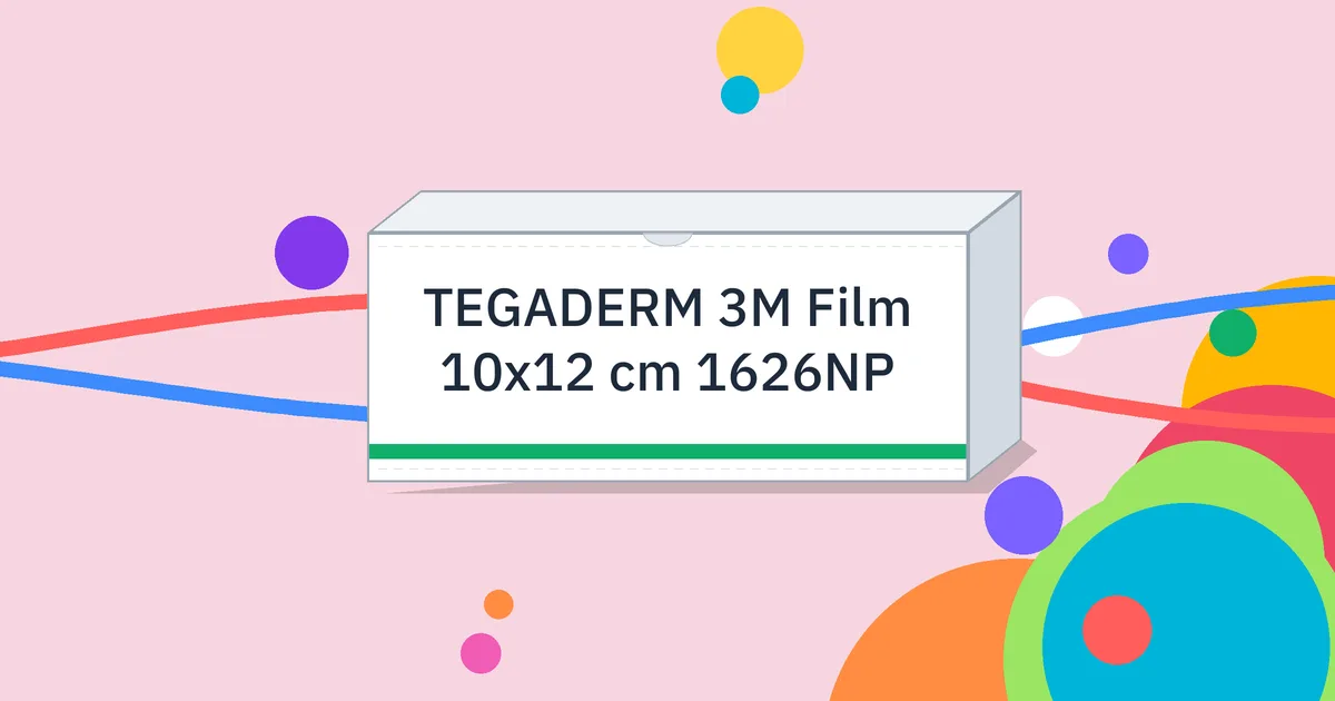 Symbolbild: Packung mit der Aufschrift TEGADERM 3M Film 10x12 cm 1626NP (PZN 15591484) – Verfügbarkeit und Bezug in Apotheken in Frankfurt am Main