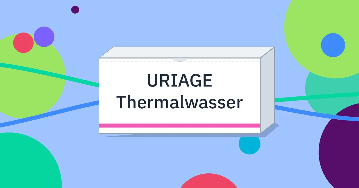 Symbolbild: Packung mit der Aufschrift URIAGE Thermalwasser (PZN 17181661) – Verfügbarkeit und Bezug in Apotheken in Frankfurt am Main