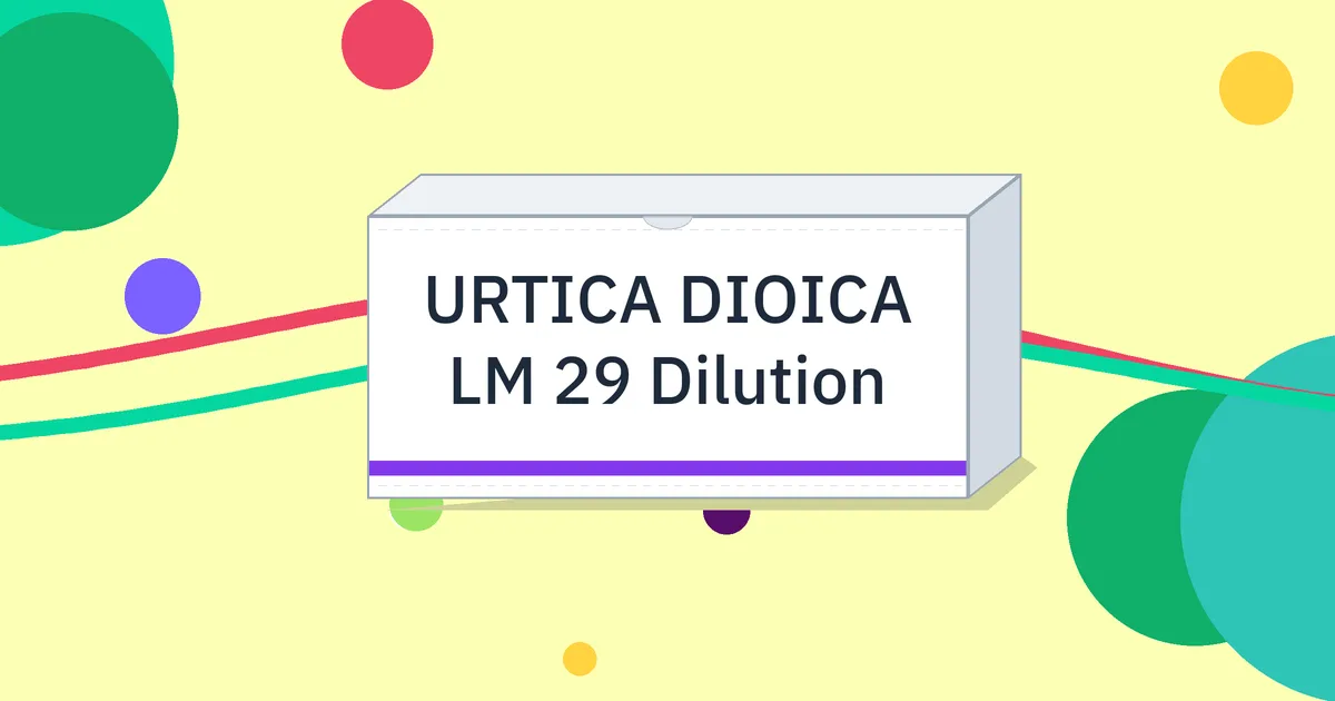 Symbolbild: Packung mit der Aufschrift URTICA DIOICA LM 29 Dilution (PZN 13257433) – Verfügbarkeit und Bezug in Apotheken in Frankfurt am Main