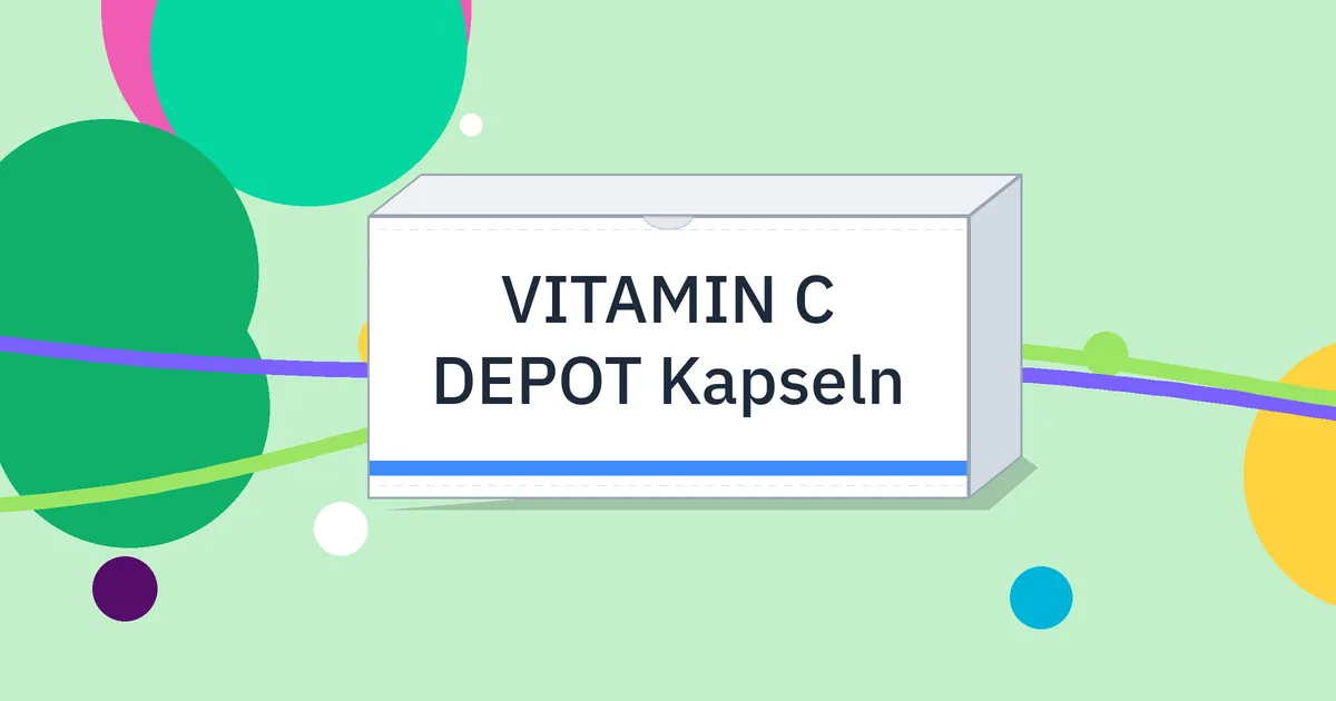 Symbolbild: Packung mit der Aufschrift VITAMIN C DEPOT Kapseln (PZN 10026070) – Verfügbarkeit und Bezug in Apotheken in Frankfurt am Main