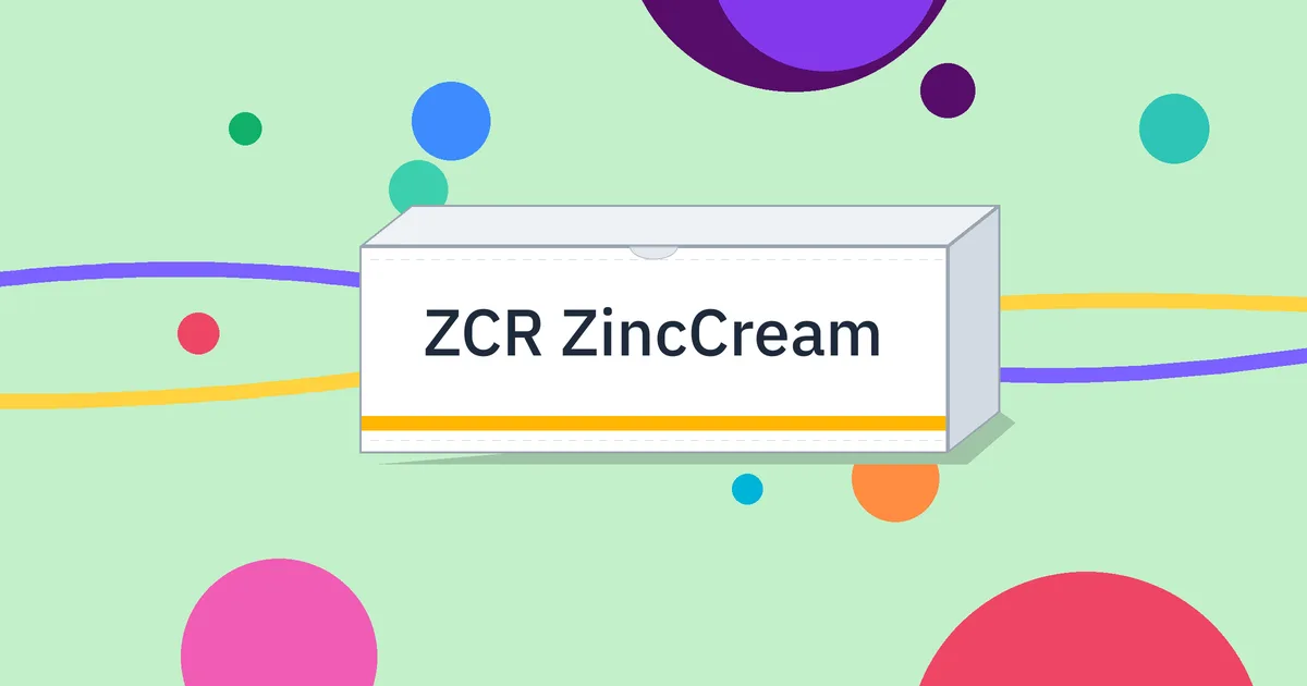 Symbolbild: Packung mit der Aufschrift ZCR ZincCream (PZN 01329400) – Verfügbarkeit und Bezug in Apotheken in Frankfurt am Main