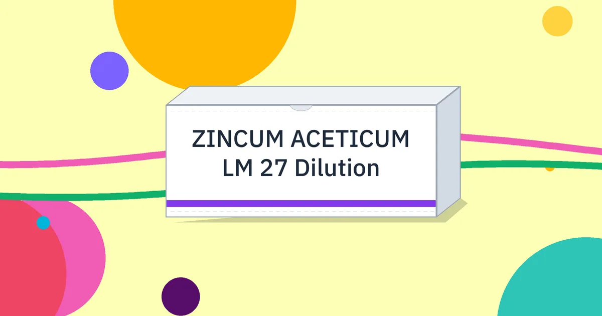 Symbolbild: Packung mit der Aufschrift ZINCUM ACETICUM LM 27 Dilution (PZN 13289953) – Verfügbarkeit und Bezug in Apotheken in Frankfurt am Main