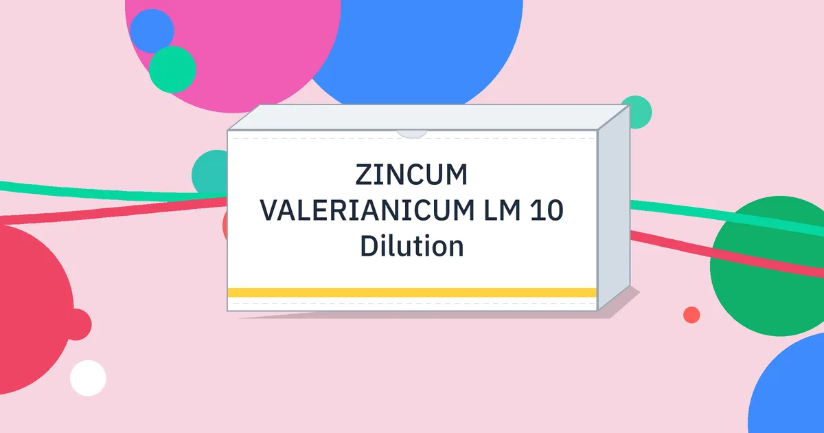 Symbolbild: Packung mit der Aufschrift ZINCUM VALERIANICUM LM 10 Dilution (PZN 13300896) – Verfügbarkeit und Bezug in Apotheken in Frankfurt am Main