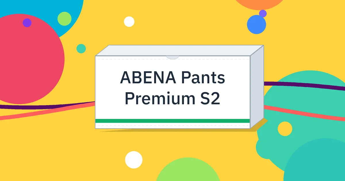 Symbolbild: Packung mit der Aufschrift ABENA Pants Premium S2 (PZN 20590009) – Verfügbarkeit und Bezug in Apotheken in Frankfurt am Main