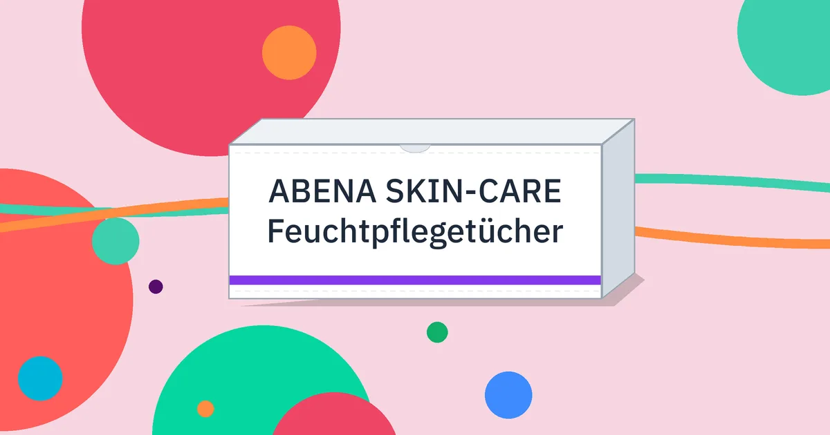 Symbolbild: Packung mit der Aufschrift ABENA SKIN-CARE Feuchtpflegetücher (PZN 15384495) – Verfügbarkeit und Bezug in Apotheken in Frankfurt am Main