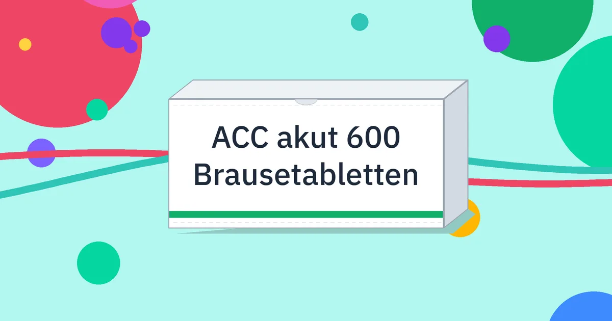 Symbolbild: Packung mit der Aufschrift ACC akut 600 Brausetabletten (PZN 06197481) – Verfügbarkeit und Bezug in Apotheken in Frankfurt am Main