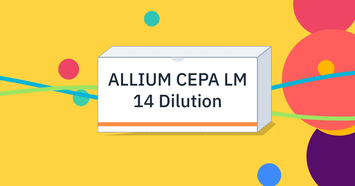 Symbolbild: Packung mit der Aufschrift ALLIUM CEPA LM 14 Dilution (PZN 12756660) – Verfügbarkeit und Bezug in Apotheken in Frankfurt am Main