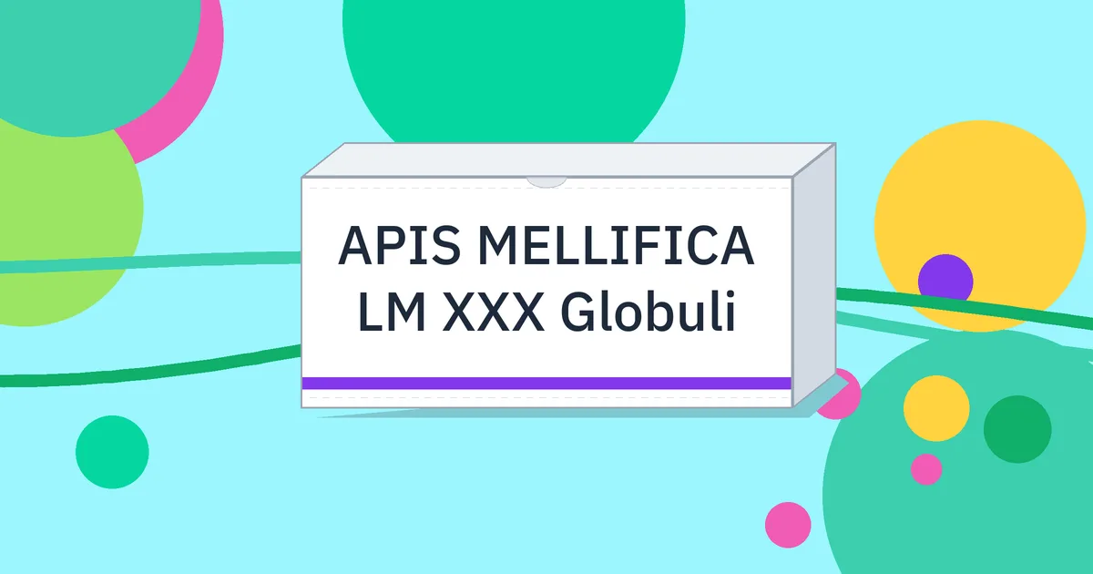 Symbolbild: Packung mit der Aufschrift APIS MELLIFICA LM XXX Globuli (PZN 02676693) – Verfügbarkeit und Bezug in Apotheken in Frankfurt am Main