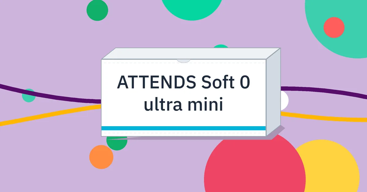 Symbolbild: Packung mit der Aufschrift ATTENDS Soft 0 ultra mini (PZN 07530072) – Verfügbarkeit und Bezug in Apotheken in Frankfurt am Main