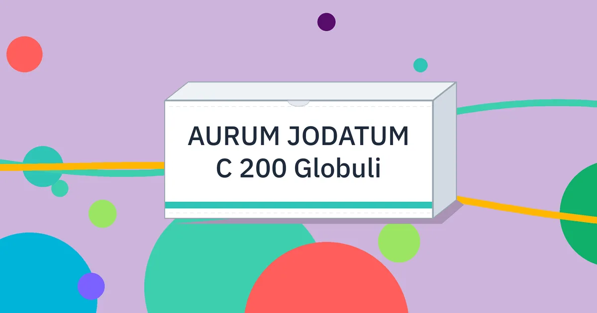 Symbolbild: Packung mit der Aufschrift AURUM JODATUM C 200 Globuli (PZN 16689280) – Verfügbarkeit und Bezug in Apotheken in Frankfurt am Main