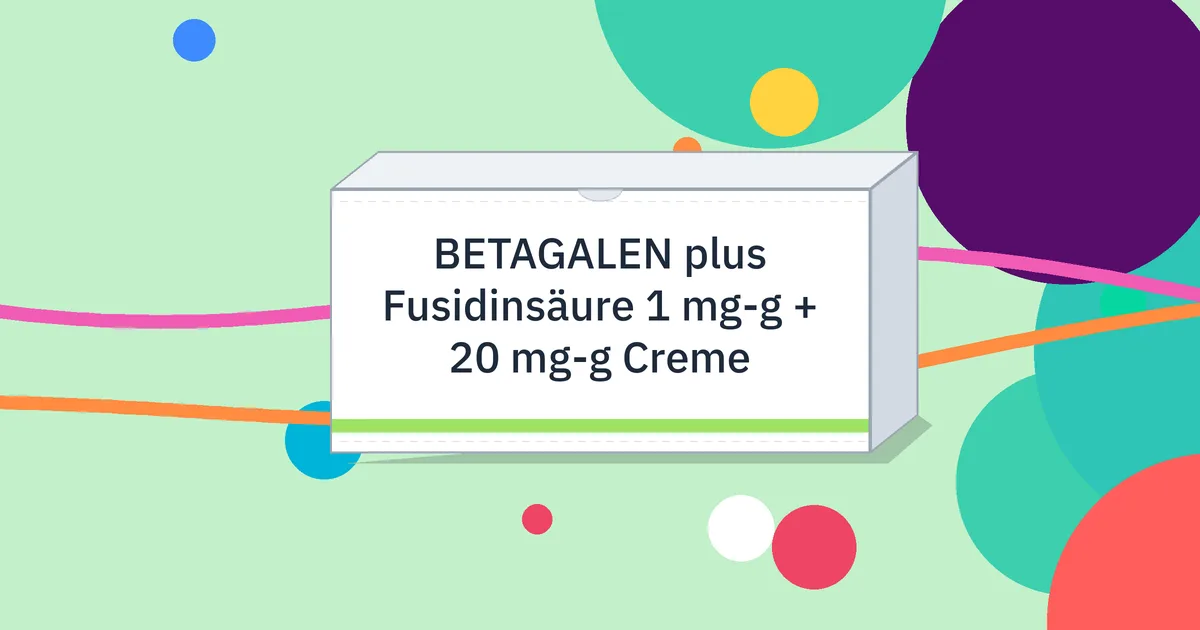 Symbolbild: Packung mit der Aufschrift BETAGALEN plus Fusidinsäure 1 mg-g + 20 mg-g Creme (PZN 19461117) – Verfügbarkeit und Bezug in Apotheken in Frankfurt am Main
