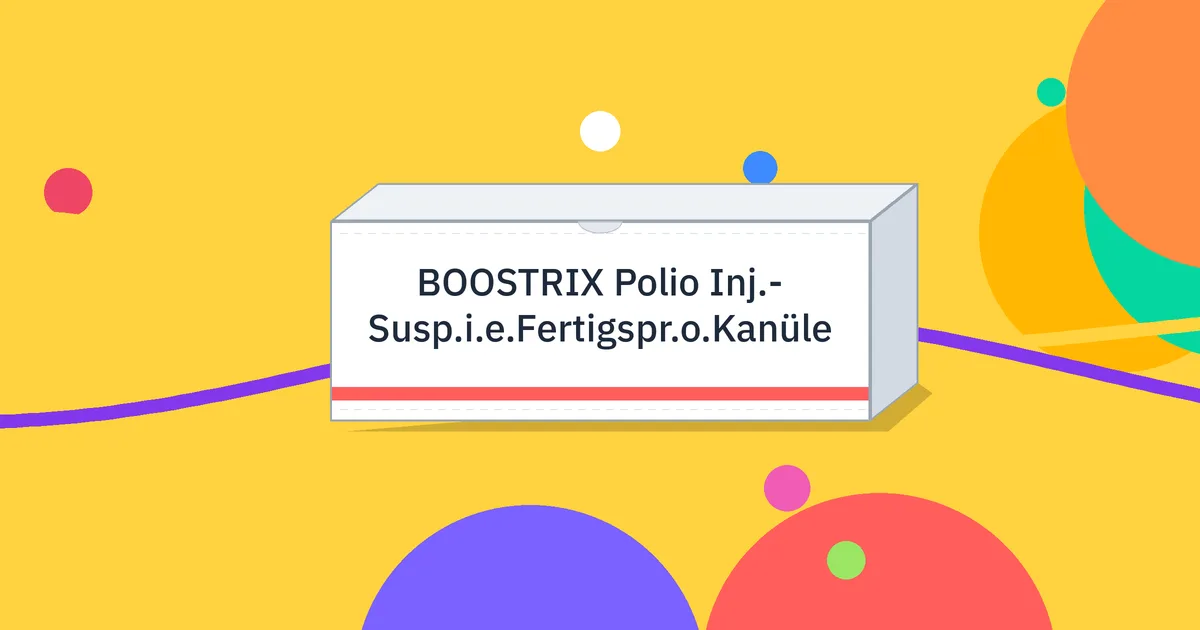 Symbolbild: Packung mit der Aufschrift BOOSTRIX Polio Inj.-Susp.i.e.Fertigspr.o.Kanüle (PZN 18338024) – Verfügbarkeit und Bezug in Apotheken in Frankfurt am Main