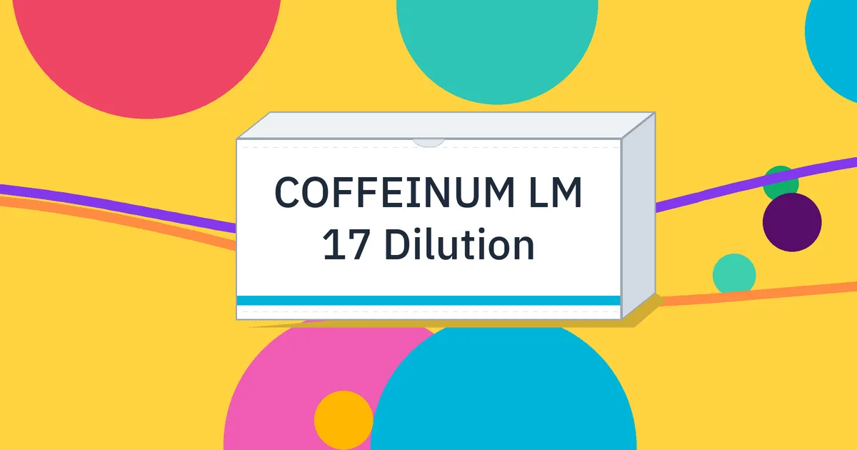 Symbolbild: Packung mit der Aufschrift COFFEINUM LM 17 Dilution (PZN 12831829) – Verfügbarkeit und Bezug in Apotheken in Frankfurt am Main