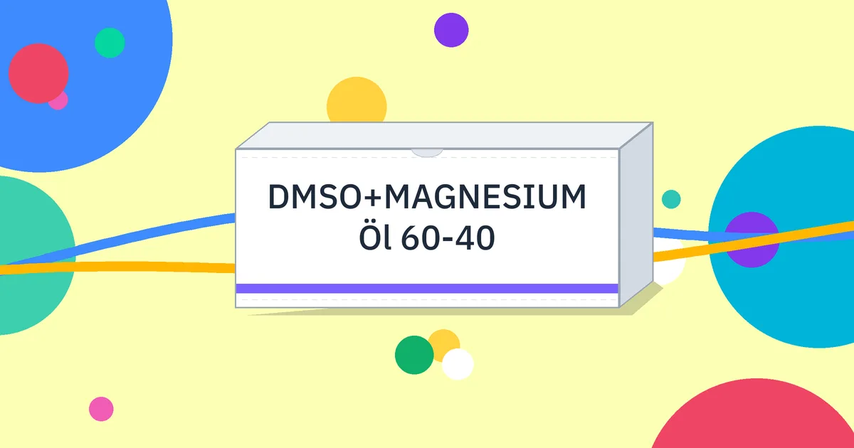 Symbolbild: Packung mit der Aufschrift DMSO+MAGNESIUM Öl 60-40 (PZN 19363076) – Verfügbarkeit und Bezug in Apotheken in Frankfurt am Main
