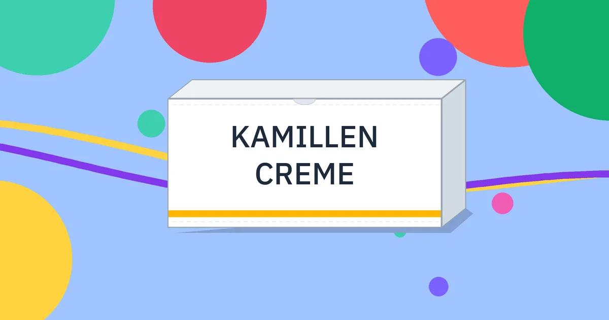 Symbolbild: Packung mit der Aufschrift KAMILLEN CREME (PZN 06827930) – Verfügbarkeit und Bezug in Apotheken in Frankfurt am Main