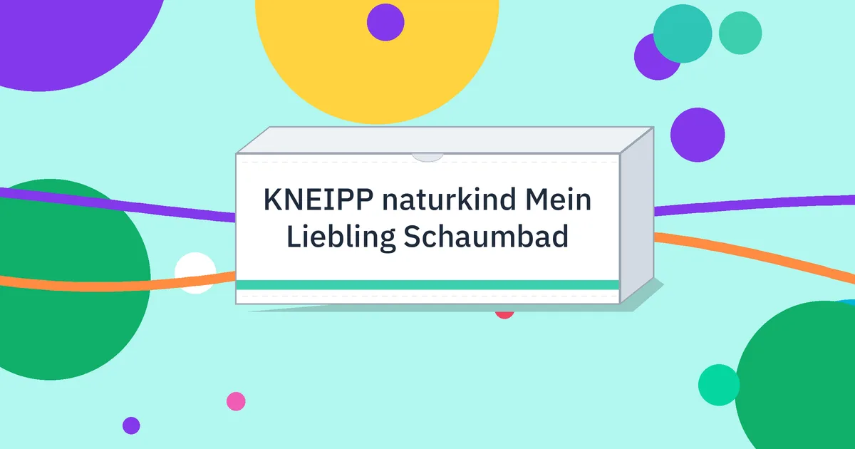 Symbolbild: Packung mit der Aufschrift KNEIPP naturkind Mein Liebling Schaumbad (PZN 18747314) – Verfügbarkeit und Bezug in Apotheken in Frankfurt am Main