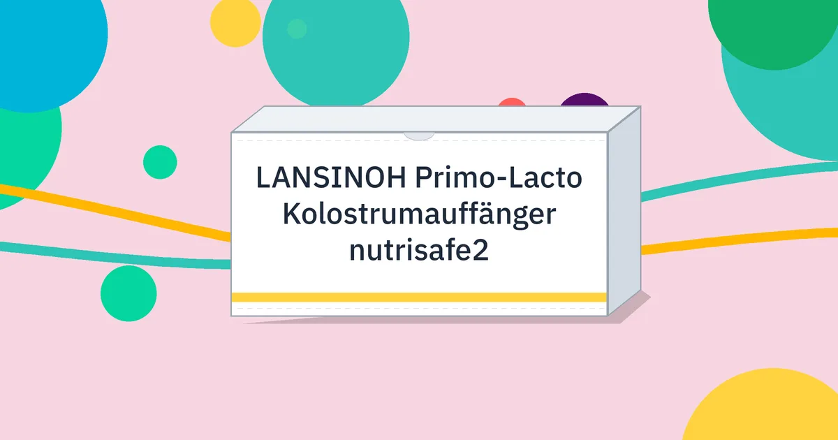 Symbolbild: Packung mit der Aufschrift LANSINOH Primo-Lacto Kolostrumauffänger nutrisafe2 (PZN 16736803) – Verfügbarkeit und Bezug in Apotheken in Frankfurt am Main