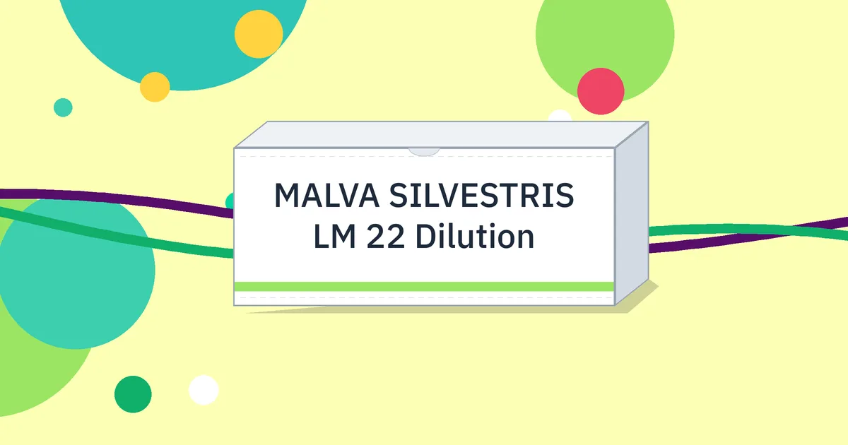 Symbolbild: Packung mit der Aufschrift MALVA SILVESTRIS LM 22 Dilution (PZN 13540011) – Verfügbarkeit und Bezug in Apotheken in Frankfurt am Main
