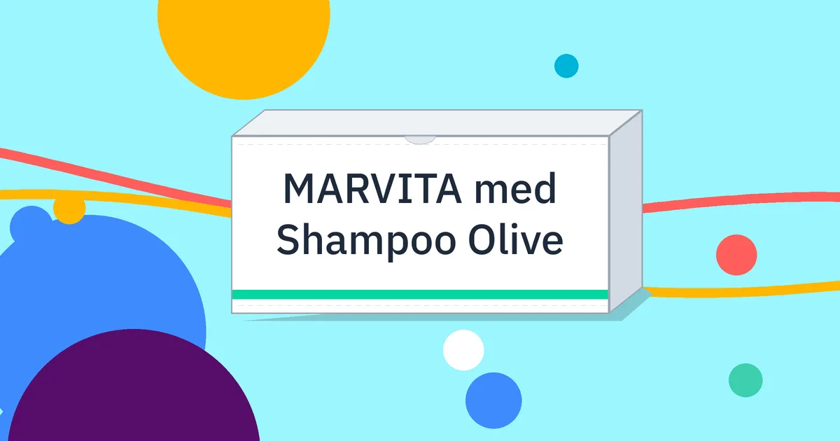 Symbolbild: Packung mit der Aufschrift MARVITA med Shampoo Olive (PZN 18889675) – Verfügbarkeit und Bezug in Apotheken in Frankfurt am Main