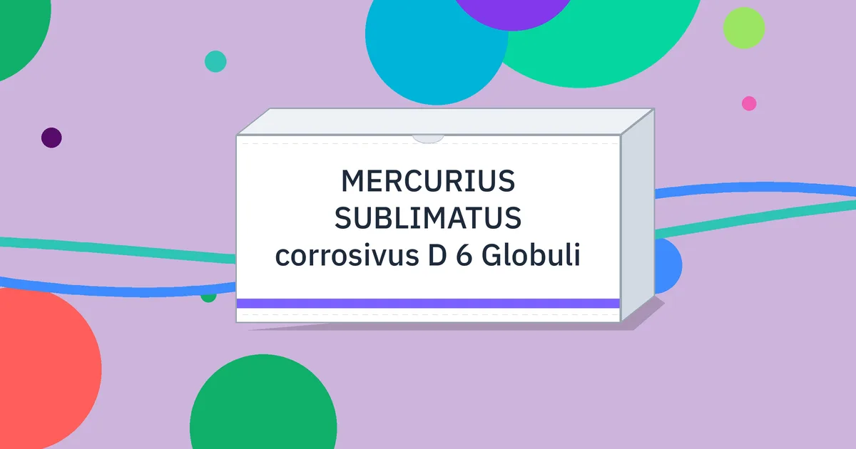 Symbolbild: Packung mit der Aufschrift MERCURIUS SUBLIMATUS corrosivus D 6 Globuli (PZN 02927480) – Verfügbarkeit und Bezug in Apotheken in Frankfurt am Main