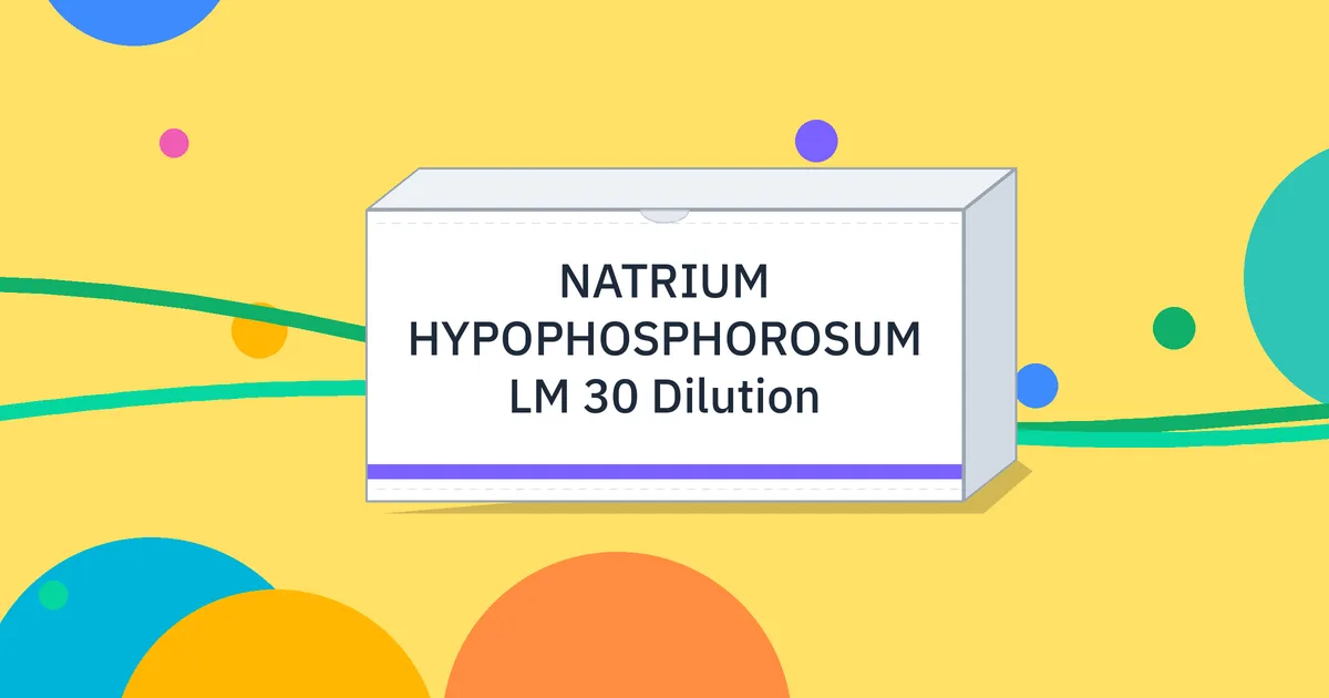 Symbolbild: Packung mit der Aufschrift NATRIUM HYPOPHOSPHOROSUM LM 30 Dilution (PZN 12963643) – Verfügbarkeit und Bezug in Apotheken in Frankfurt am Main
