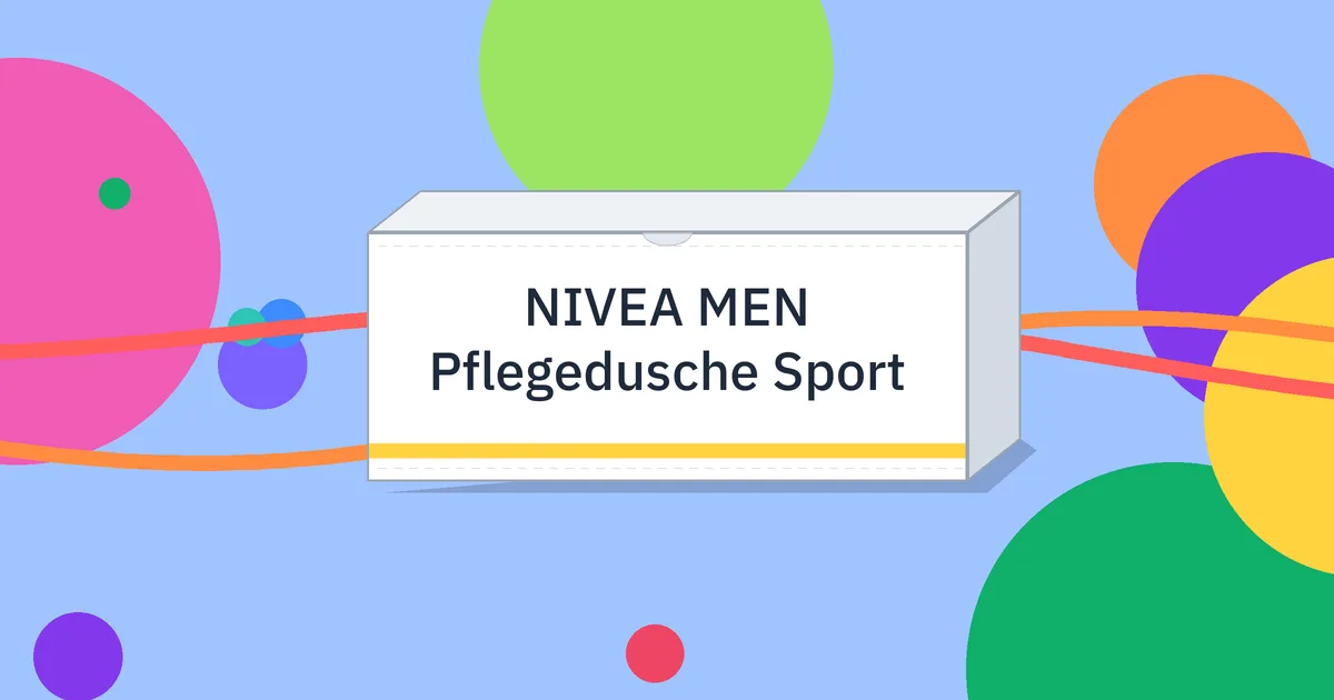 Symbolbild: Packung mit der Aufschrift NIVEA MEN Pflegedusche Sport (PZN 17624302) – Verfügbarkeit und Bezug in Apotheken in Frankfurt am Main