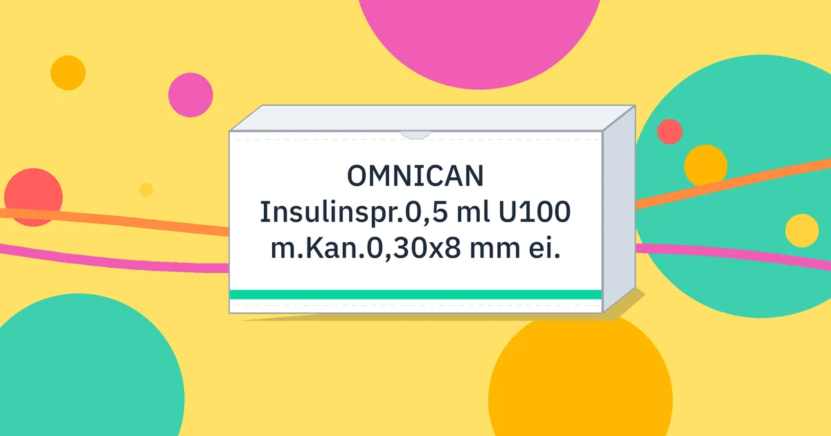 Symbolbild: Packung mit der Aufschrift OMNICAN Insulinspr.0,5 ml U100 m.Kan.0,30x8 mm ei. (PZN 00465420) – Verfügbarkeit und Bezug in Apotheken in Frankfurt am Main