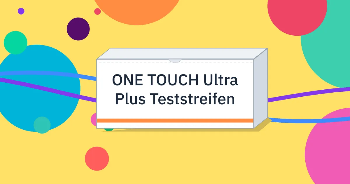 Symbolbild: Packung mit der Aufschrift ONE TOUCH Ultra Plus Teststreifen (PZN 20594504) – Verfügbarkeit und Bezug in Apotheken in Frankfurt am Main