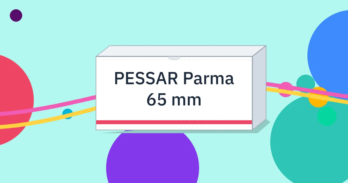 Symbolbild: Packung mit der Aufschrift PESSAR Parma 65 mm (PZN 01734595) – Verfügbarkeit und Bezug in Apotheken in Frankfurt am Main