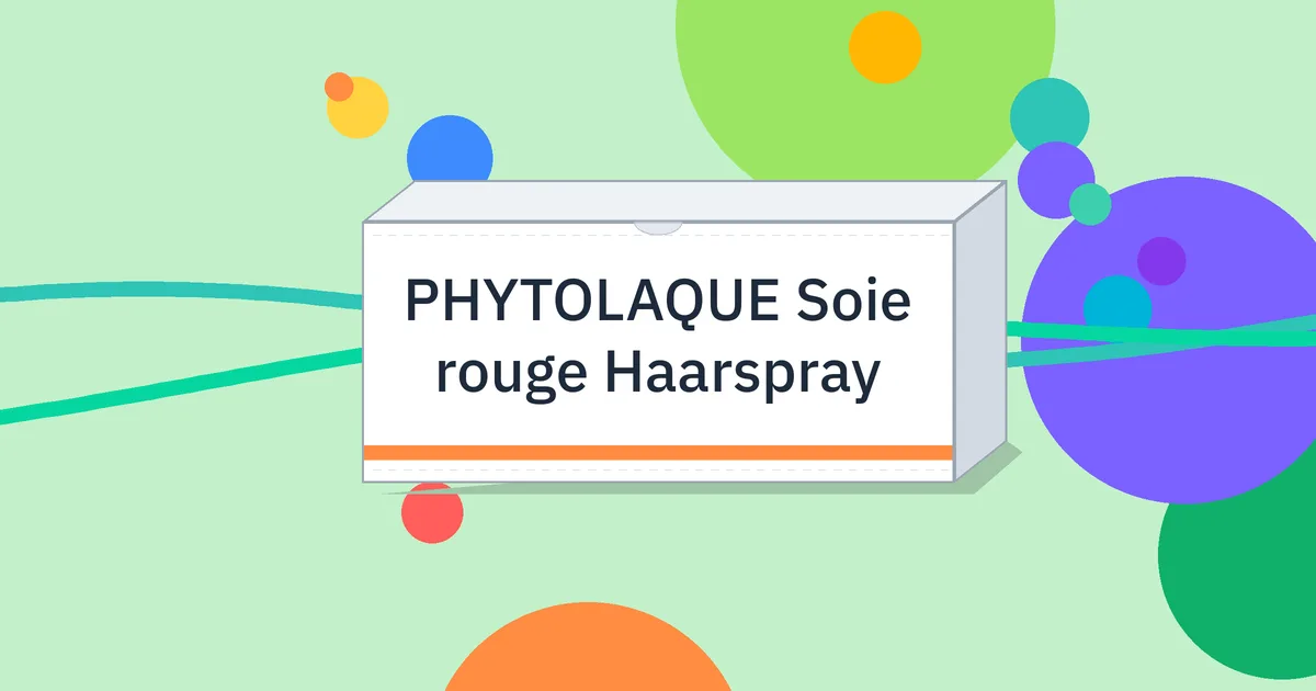 Symbolbild: Packung mit der Aufschrift PHYTOLAQUE Soie rouge Haarspray (PZN 19819004) – Verfügbarkeit und Bezug in Apotheken in Frankfurt am Main