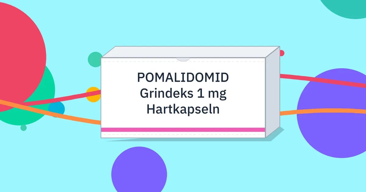 Symbolbild: Packung mit der Aufschrift POMALIDOMID Grindeks 1 mg Hartkapseln (PZN 19547178) – Verfügbarkeit und Bezug in Apotheken in Frankfurt am Main