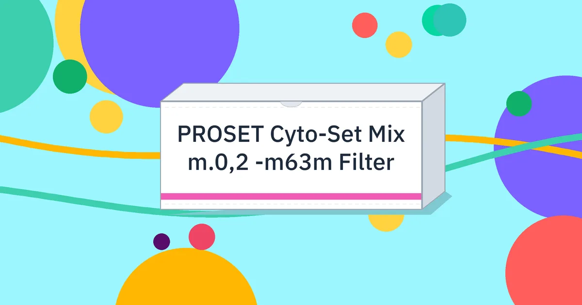 Symbolbild: Packung mit der Aufschrift PROSET Cyto-Set Mix m.0,2 -m63m Filter (PZN 12543349) – Verfügbarkeit und Bezug in Apotheken in Frankfurt am Main