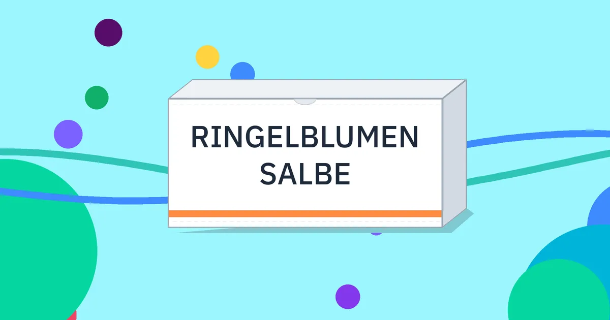 Symbolbild: Packung mit der Aufschrift RINGELBLUMEN SALBE (PZN 14263625) – Verfügbarkeit und Bezug in Apotheken in Frankfurt am Main