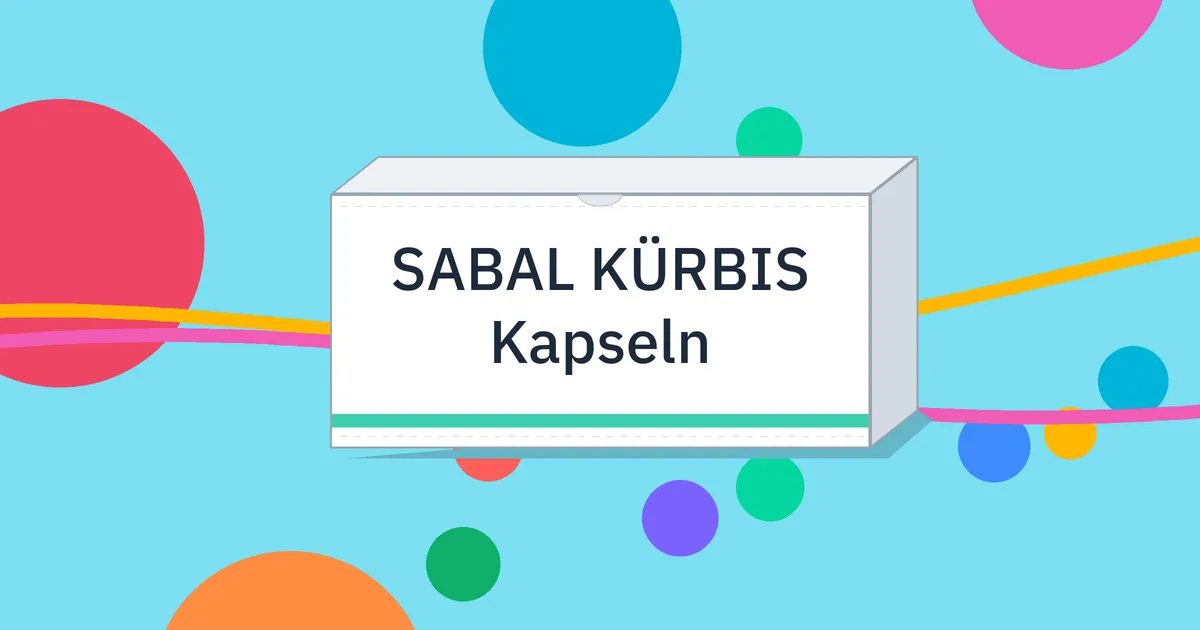 Symbolbild: Packung mit der Aufschrift SABAL KÜRBIS Kapseln (PZN 13569888) – Verfügbarkeit und Bezug in Apotheken in Frankfurt am Main