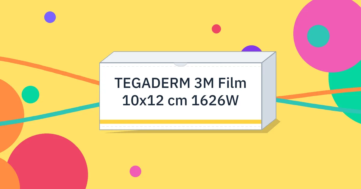 Symbolbild: Packung mit der Aufschrift TEGADERM 3M Film 10x12 cm 1626W (PZN 11647443) – Verfügbarkeit und Bezug in Apotheken in Frankfurt am Main