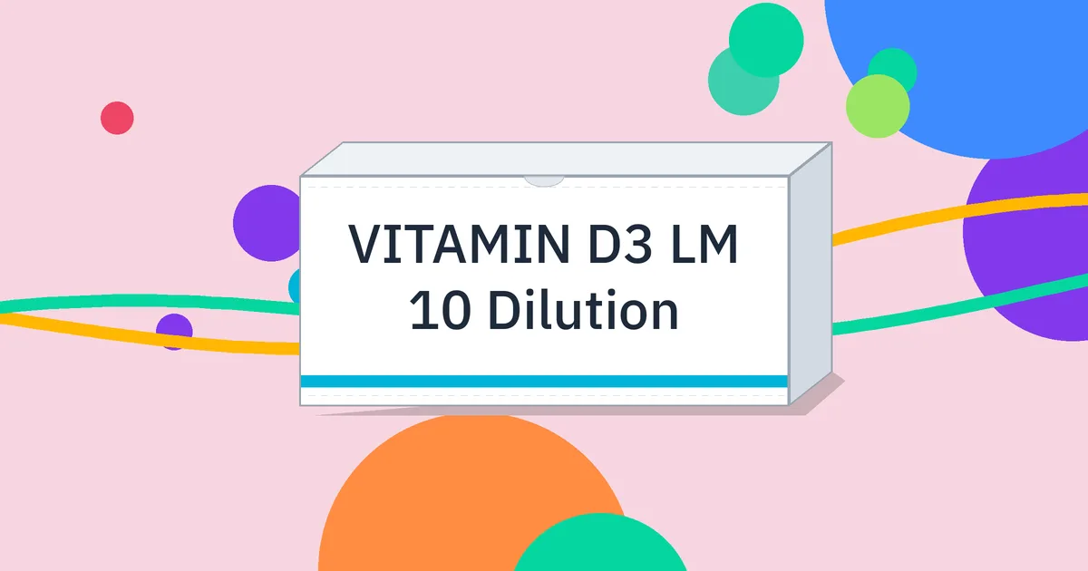 Symbolbild: Packung mit der Aufschrift VITAMIN D3 LM 10 Dilution (PZN 13278665) – Verfügbarkeit und Bezug in Apotheken in Frankfurt am Main
