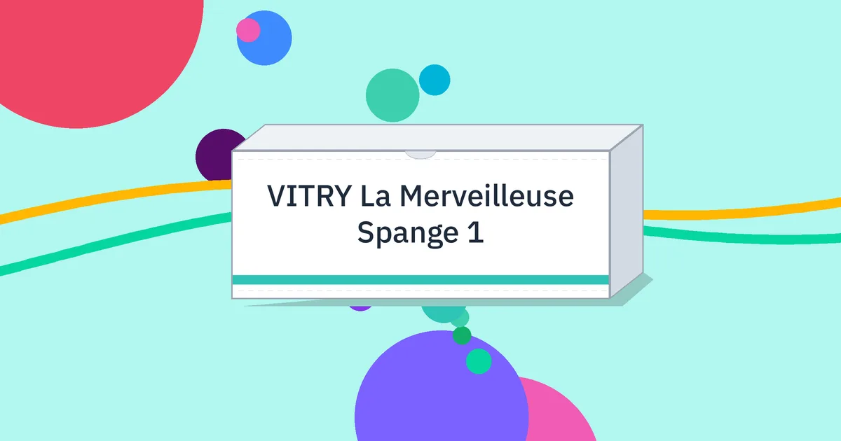 Symbolbild: Packung mit der Aufschrift VITRY La Merveilleuse Spange 1 (PZN 19066651) – Verfügbarkeit und Bezug in Apotheken in Frankfurt am Main