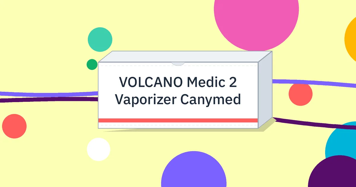 Symbolbild: Packung mit der Aufschrift VOLCANO Medic 2 Vaporizer Canymed (PZN 18243039) – Verfügbarkeit und Bezug in Apotheken in Frankfurt am Main
