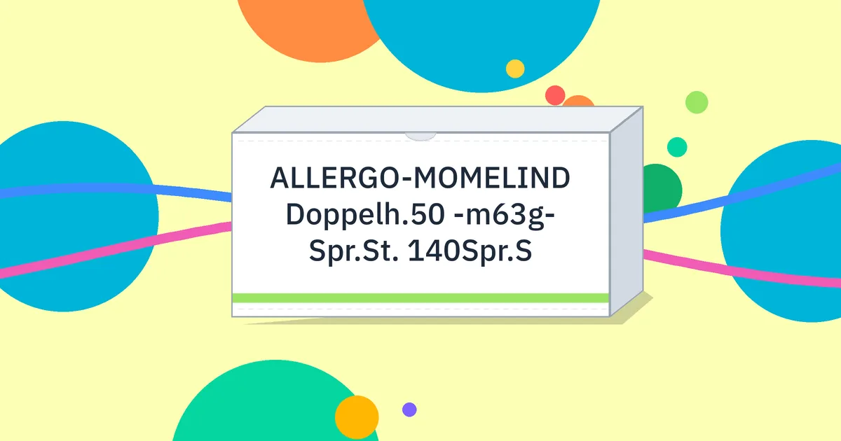 Symbolbild: Packung mit der Aufschrift ALLERGO-MOMELIND Doppelh.50 -m63g-Spr.St. 140Spr.S (PZN 16665753) – Verfügbarkeit und Bezug in Apotheken in Frankfurt am Main